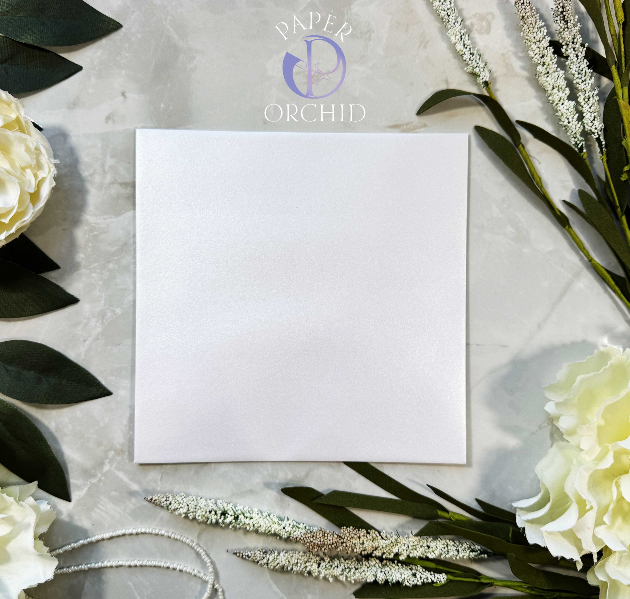 Square Unprinted Envelope – Paper Orchid